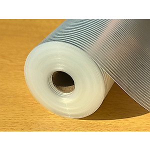 Thanmoe Durable Non-Adhesive Shelf Liner for Kitchen Cabinets and Drawers - 17.5 in * 10 ft | Non-Slip, Washable & Oil-Proof Cabinet Liner for Shelves, Refrigerator, Storage, and Desks