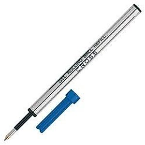 5 Cross Genuine Slim Gel Rolling Ball Refills, Blue, (8910-2) for all spire , new screw century and click-it gel Ink Rollerball Pens ( Bulk Pack)