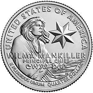 2022 P, D Wilma Mankiller, American Women Quarter Series 2 Coin Uncirculated