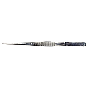 HTS 171S6 6.25" Straight Stainless Steel College Tweezers