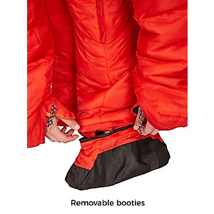 Hygger Nanuk Caviar Black M – Original Sleeping Bag with Arms and Legs, 3M Thinsulate filling makes it warm, lightweight & small in pack size