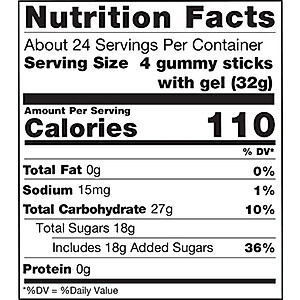 Juicy Drop Dip ‘N Stix Halloween Sweet & Sour Candy Variety Pack - 8 Count Sweet Candy & Sour Gel In Assorted Fruity Flavors - Fun Gummy Candy For Halloween Candy Bowls, Parties & Trick Or Treating