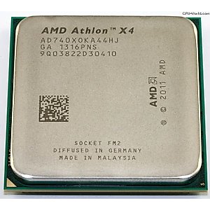 AMD Athlon X4 740 CPU Used 4-Core 4-Thread Desktop Processor 3.2 GHz 4M 65W Socket FM2