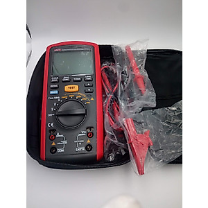 UNI-T UT505A Handheld Digital Insulation Resistance Tester 6000-count True RMS 50V/100V/250V/500V/1000V Low Resistance (Ω) 0.01Ω~20.00kΩ Short Circuit Current <2mA