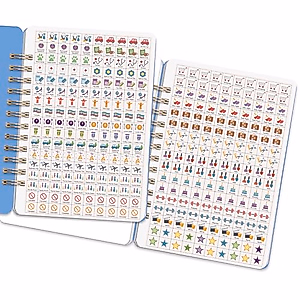 Orange Circle Studio Do It All 2024 Weekly Planner, 17-Month Wire-O Bound Calendar Book with Dotted Grid Week-Per-Spread View & To-Do Lists, Appointment, Budget & Goal Tracker for School/Work, Coral
