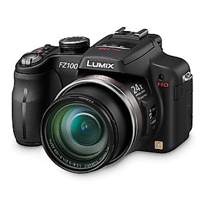 Panasonic Lumix DMC-FZ100 14.1 MP Digital Camera with 24x Optical Image Stabilized Zoom and 3.0-Inch LCD - Black