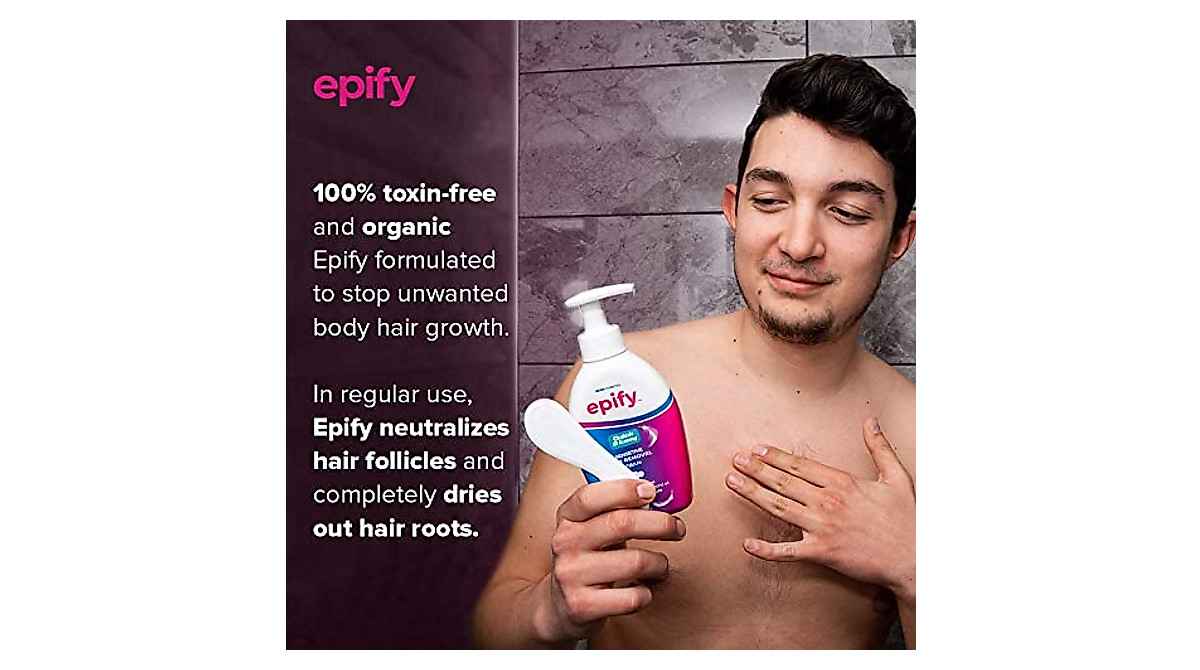 Epify Hair Removal Cream for Men & Women - Long-Lasting Smooth Skin