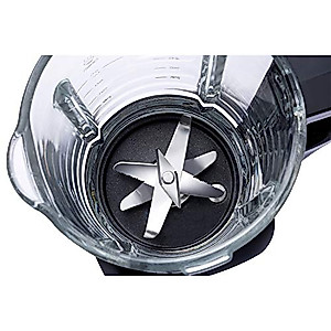 GoWISE USA GW22501 Premier High Performance Heating Blender with 6 Blending Presets and Recipe Book, Black