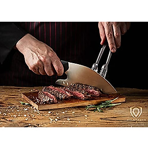 Dalstrong Guardian Chef Knife - 8 inch - Gladiator Series Elite - Ergonomic Design - Razor Sharp - Forged High Carbon German Steel - Full Tang - w/Sheath