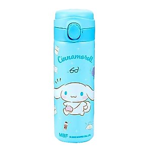Cinnamoroll Stainless Steel Insulated Water Bottle 420ml - Blue