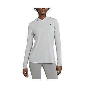 Nike Women's Legend Veneer Hoodie (Small, Smoke Grey)