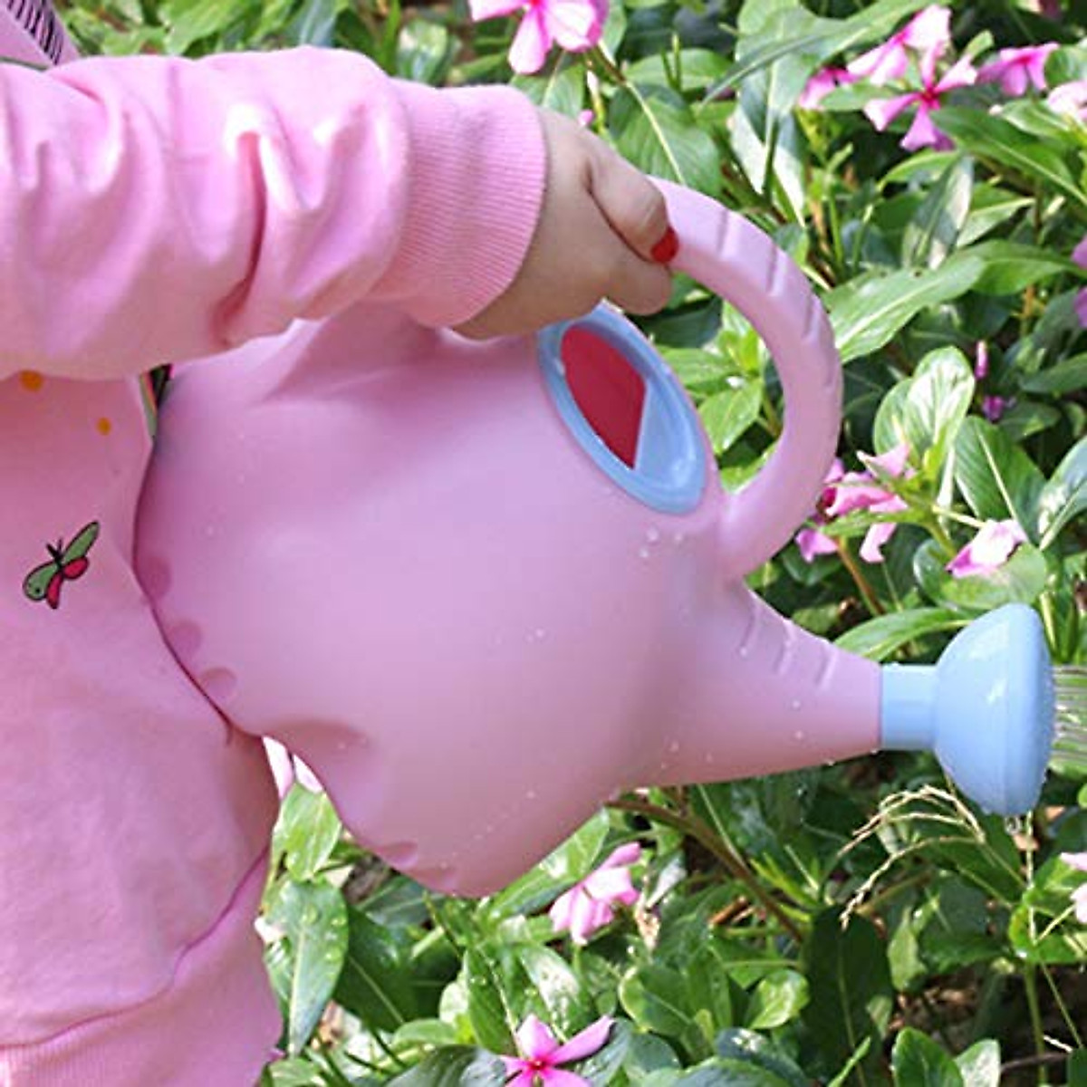 Opla3ofx Elephant Shape Lovely Watering Sprayer, Modern Small Water Cans Indoor Watering Can for House Bonsai Plants, Indoor Plant Spray Bottle for Garden, Plants, Cleaning Pink Blue