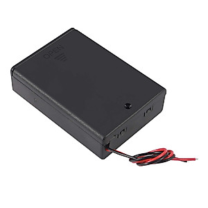 Dorhea 2Pcs Metal Detector Kit Electronic Practice Kit DC 3V-5V 60mm Non-Contact Sensor Board Module + 2Pcs 1.5V AA Battery Holder Case with Wire and ON/Off Switch