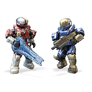 Mega Construx Halo Building Box Halo Infinite Construction Set with Spartan Gungnir Character Figure, Building Toys for Kids