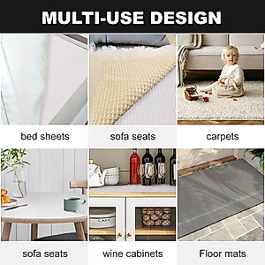 SprouVis Mattress Slide Stopper and Gripper,Keep Bed and Topper Pad from Sliding for mattresses, Carpets, Sofas, Chair Cushions, Easy Trim, Slip Resistant, Grips Helps Stop Slipping (Twin)