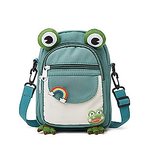 Crossbody Bags for Women Cute Cell Phone Purse Tote Bag Hobo Bag Small Frog Bag Satchel Bag Cow Shoulder Bag Handbag 2023