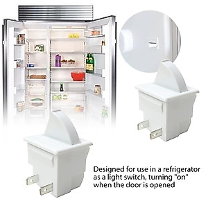 APS7014646 2Pcs Refrigerator Door Light Switch Replacement for Sub Zero