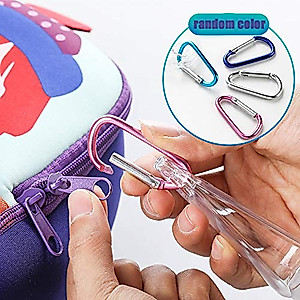 HATTIE 50Pack Travel Plastic Clear Keychain Bottles 50ml/2oz Portable Leakproof Squeeze Small Bottles With Flip Cap Refillable Empty Containers for Lotion Soap Toiletry