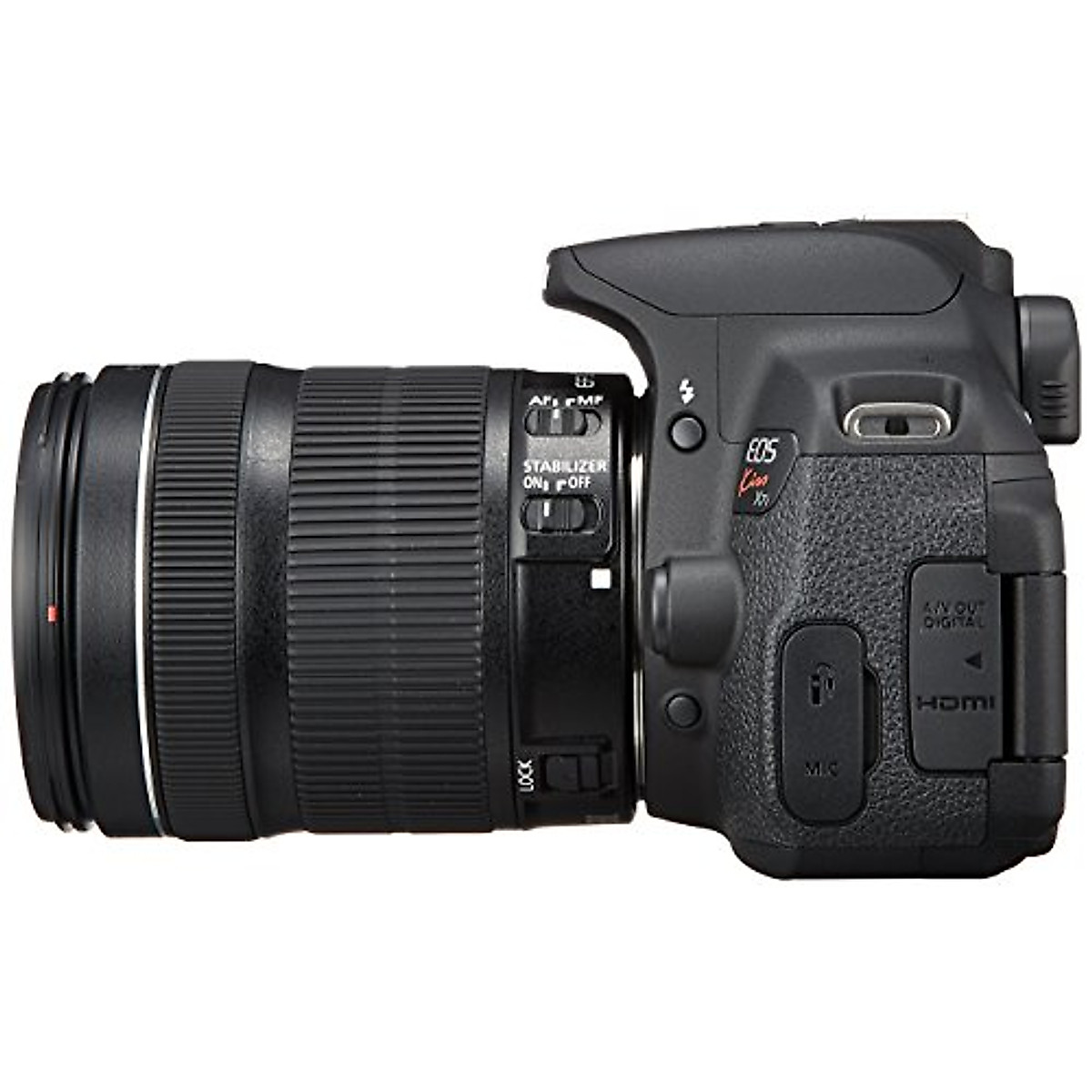 Canon DSLR Camera EOS Kiss X7i with EF-S18-135mm IS STM - International Version (No Warranty)