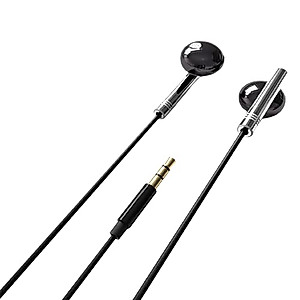 TRYING Long Cord Earplug Headphones for TV Watching and Monitoring, with Microphone Call Controller,Noise Cancelling Music Headphones，3.5mm Wired Earbuds Computer Voice Headset (with Microphone)