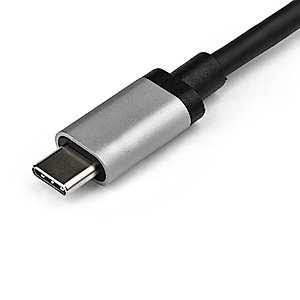 StarTech.com 2.5GbE USB C to Ethernet Adapter NBASE-T NIC - USB 3.0 Type C 2.5/1 Gigabit/100 Mbps Multi Speed Network/USB 3.1 Laptop to RJ45/LAN Thunderbolt 3 Compatible/MacBook Pro Surface (US2GC30)