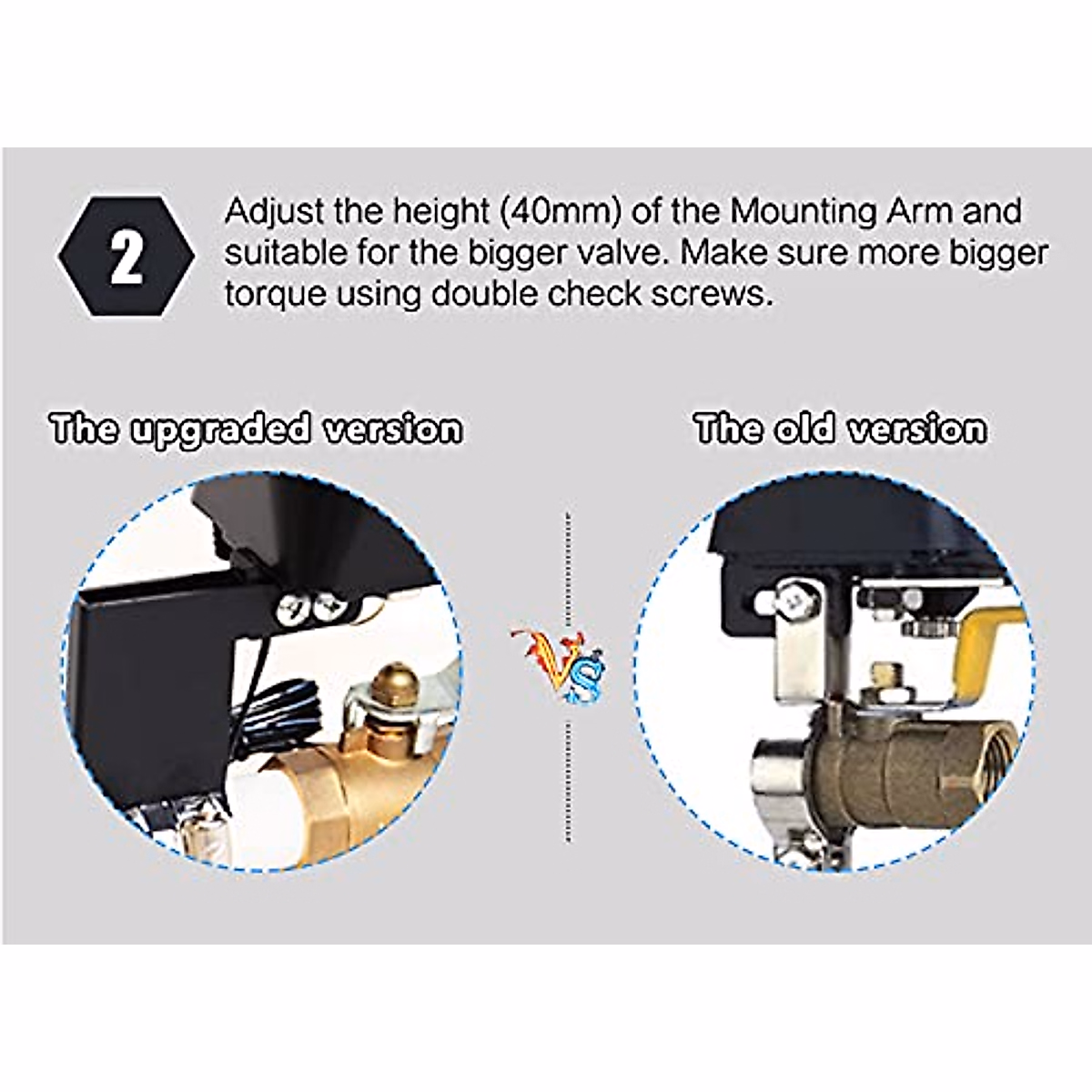 UJV Ufairy WiFi 3rd Generation Smart Water Valve Shutoff Manipulator Domotique Valve Controller Compatible with Alexa Google No Hub Required Black 31x15x75cm GR-W-105