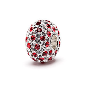 University of Alabama Charm Bracelet | Crimson Tide Gifts | Stainless Steel Alabama Jewelry | Alabama Logo Charm Bracelet | Lifetime Guaranteed