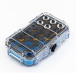 Evergreen X Seahorse 56 Professional Heavy Duty Waterproof Photographic Film Carrying and Hard Storage Case for 18 Rolls | 35mm Photo Film | Light Sealed, Waterproof, Crushproof (Film Not Included) (Black)