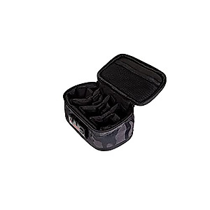 DIME BAGS Omerta Goodfella with Lock | Carbon Filter Locking Padded Pod | Activated Carbon Technology and TSA-Approved Combination Lock (7 inch, Camo)