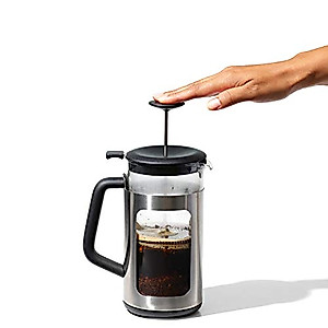 OXO Brew Stainless Steel French Press Coffee Maker – 32oz