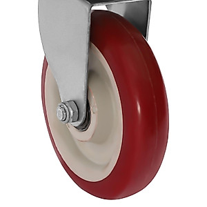 HETEPPTR Panel Cart Dolly 1500lbs Professional Rectangular Heavy Duty Panel Truck Cart Low Noise with 5inch Casters and Steel Frame for Transport Heavy Objects, Planks