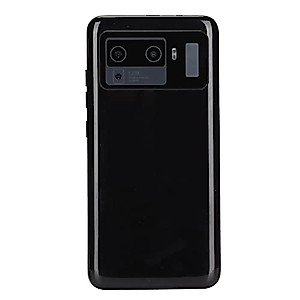 ASHATA M12 Ultra Unlocked Android Cellphone Face Recognition Smartphone with 4.45in HD Curved Screen, Full Network Mobile Phone, 512MB 4GB, Support Extended 128GB Memory Card, WiFi BT FM (Black)