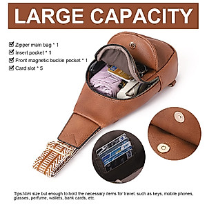 CLUCI Backpack Purse for Women Fashion Small Sling Bag for Women Crossbody