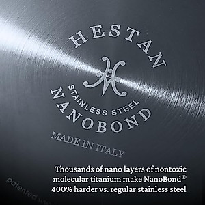 Hestan - NanoBond Collection - Titanium All-In-One Pan, Induction Cooktop Compatible, 5 Quart