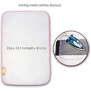 Laundry Bag Set of 7- Mesh Laundry Bags – Laundry Bags Mesh Wash Bags – Delicates Bag for Washing Machine – Lingerie Bags for Washing Delicates – Travel Organizer