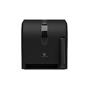 Georgia-Pacific Push Paddle Roll Paper Towel Dispenser by GP PRO, 54338A, Black