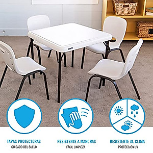 Lifetime 80425 Kids Folding Table, Almond, 24”