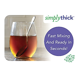 SimplyThick EasyMix | 92 Servings | Gel Thickener for those with Dysphagia & Swallowing Disorders | Won't Alter The Taste of Liquid | Easy to Prepare | 16.9 Fl Oz Bottle with Pump