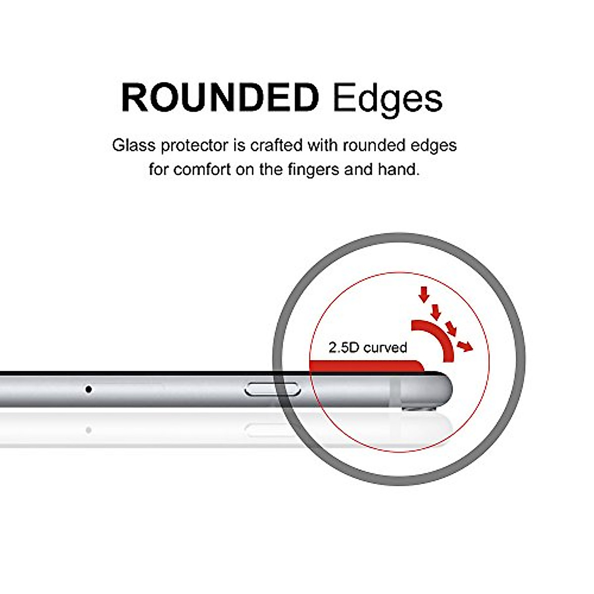 (2 Pack) Supershieldz Designed for Apple iPhone 8 Plus and iPhone 7 Plus (Privacy) Anti Spy Tempered Glass Screen Protector, Anti Scratch, Bubble Free