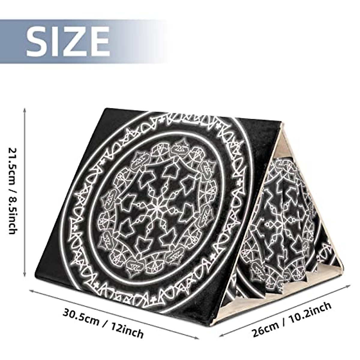 Magic Pattern, Hamster House Habitat Bed for Small Animal Hamster Gerbils Chipmunks Squirrels Hedgehogs Guinea Pigs Habitat Decor