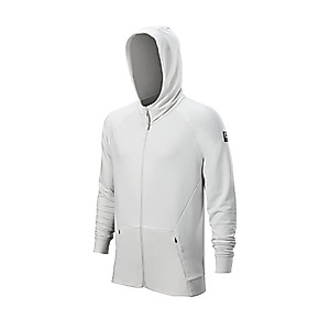 EvoShield Men's Full Zip Hoodie, Pebble, Small