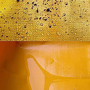 SisBroo Waterproof Plant Repotting Mat Indoor Gardening Mat, Foldable Indoor Plants Succulent Potting Mat Indoor Plant Mat Portable Garden Mat-26.8" x 26.8"(Orange)