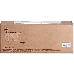 Dell M11XH Toner Cartridge B2360d/B2360dn/B3460dn/B3465dn/B3465dnf Laser Printers,Black,Black Toner