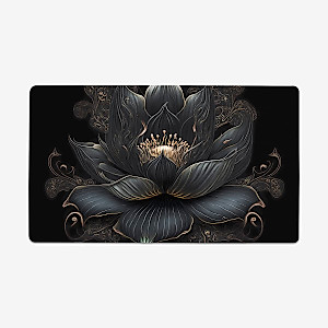 Ornamental Lotus Deskmat Playmat Inked Gaming TCG Game Mat for Cards (13+)
