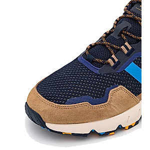 adidas Originals Men's ZX 1K Boost Sneaker Shoes, Legend Ink/Blue Rush/Orange Rush, 10.5 M