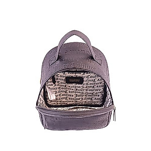 Juicy Couture Our Lips Are Sealed Medium Backpack Black One Size