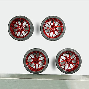 Ultrawall Upgraded Garage Hooks, Heavy Duty Utility Steel Garage Storage Hooks, 12.4 Inch Garage Wall Mount Double Hook for Car Tires, Ladders, Chairs, Ropes and Garden Tools