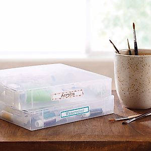 Avery File Folder Labels for Laser and Ink Jet Printers with TrueBlock Technology, 3.4375 x .66 inches, White, Box of 1500 (5366)