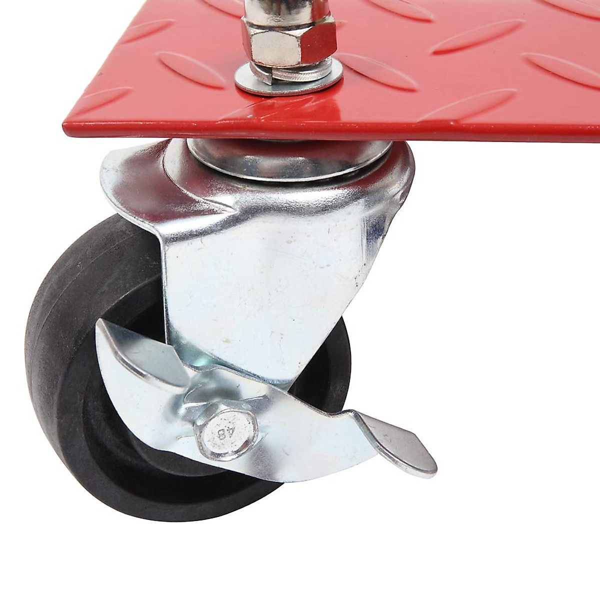 3" Auto Dolly Wheel Dolly New Car Dollies Wheel Tire 12 x 16" Repair Slide Red Total 4000 Lbs - 1000 Lbs Each Set of 4