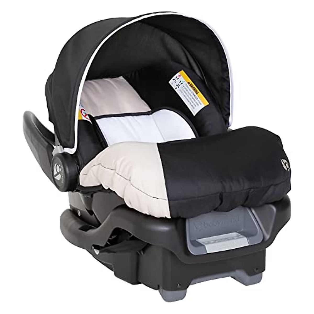 Baby Trend Ally Newborn Baby Infant Car Seat Carrier Travel System with Harness and Extra Cozy Cover for Babies Up to 35 Pounds, Modern Khaki